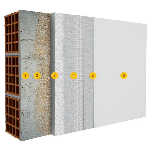 Isolamento térmico pelo interior - Soluções | Secil Cabo Verde